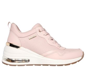 Skechers Damen Million Hotter AIR, Blush Duraleather/Leather Trim, 39.5 EU