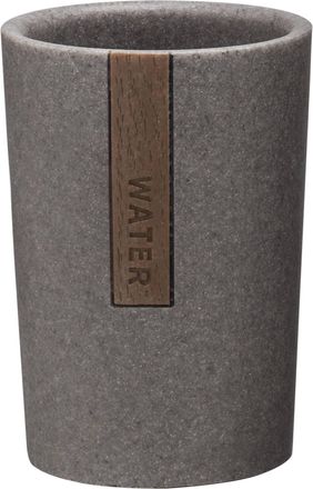 Sealskin Becher Pierra, Polyresin, Farbe: Grau