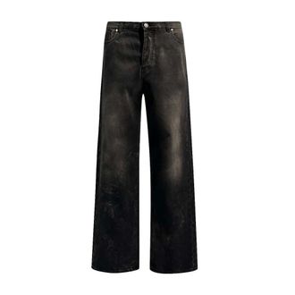 John Richmond Homme, Jeans, Noir, Taille: W34 Regular Jeans