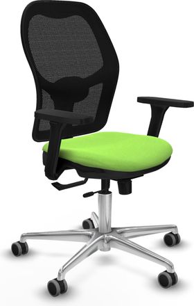 Piqueras y Crespo Jorquera verstellbarer Schreibtischstuhl mit 3D-Armen, h&ouml;henverstellbare Lendenwirbelst&uuml;tze, ausgestattet mit Syncro/Traslack und injiziertem Schaumst