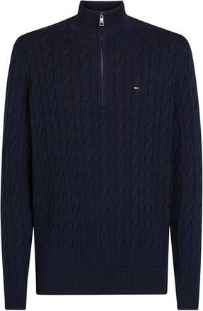 Tommy Hilfiger Pull torsad&eacute; en maille