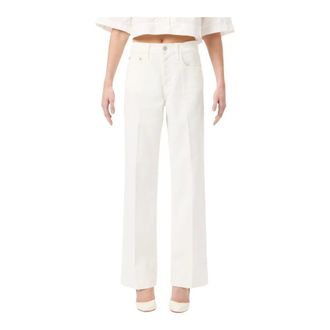 Cycle Femme, Jeans, Blanc, Taille: W29 Jean Droit Right