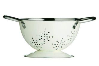 Premier Salz und Pfeffer Set, schwarzer Emaille, Deckel aus Edelstahl