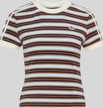 adidas Originals Slim Fit T-Shirt aus Baumwoll-Mix