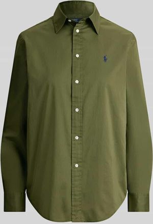 Polo Ralph Lauren Relaxed Fit Hemdbluse aus reiner Baumwolle