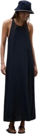 Ecoalf Ecoalf, Femme, Robes, Bleu, Taille: 36 FR Crome Maxi Dress