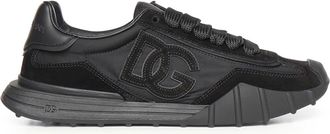 Dolce & Gabbana Homme, Chaussures, Noir, Taille: 42 1/2 EU Baskets de sport