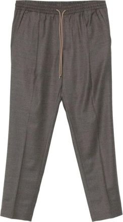 BRIGLIA 1949 Homme, Pantalons, Brun, Taille: XL Wimbledons Cropped Pantalons