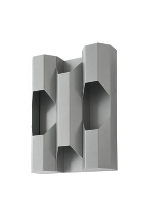 Eglo LED Wandlampe Zinacua, 4 flammige Wandleuchte, Wandbeleuchtung f&uuml;r Innen aus Metall, Wohnzimmerlampe in Silber, LED Flurlampe warmwei&szlig;, GU10