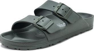 Natural World Saona 7051 Unisex Eva-Pantolette, Grün (Kaki), Gr. 44