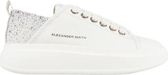 Alexander Smith Femme, Chaussures, Blanc, Taille: 40 EU Wembley Baskets