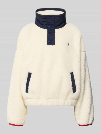Polo Ralph Lauren Oversized Sweatshirt mit Polo-Bear-Intarsie