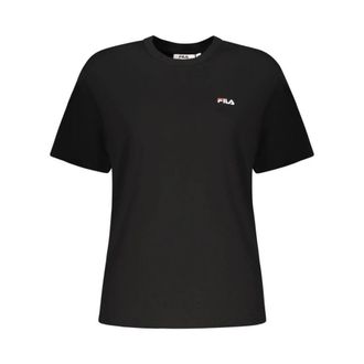 Fila Baumwoll-T-Shirt mit Grafikdruck - - Tops - Damen - Schwarzk - L