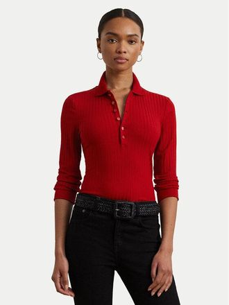 Lauren Ralph Lauren Pullover 200971091003 Rot Slim Fit