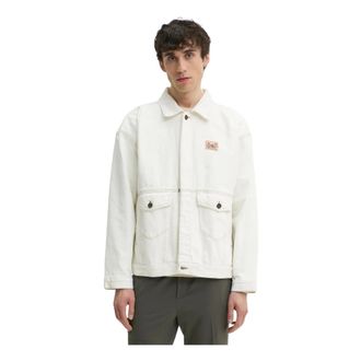American Vintage Herren, Jacken, Wei&szlig;, MGr&ouml;&szlig;e