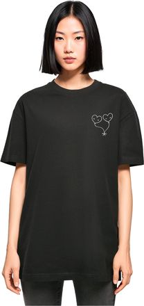 Merchcode Merchcode Damen T-Shirt Schwarz, M