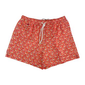 Kiton Boxer Badeshorts - - Swimwear - Herren - Rot - 2XL