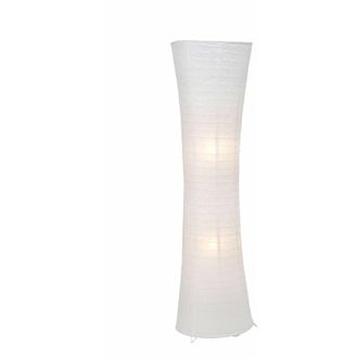 Brilliant lampe Becca lampadaire blanc 2x A60, E27, 60W, adapt&eacute; aux lampes normales (non inclus) &Eacute;chelle a ++ &agrave; e Avec p&eacute;dale