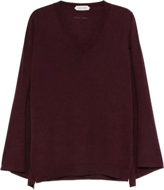Alberta Ferretti Femme, Pulls, Brun, Taille: 36 FR Pull en Cachemire Pur