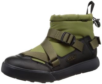Keen Damen Hoodzerra Wasserdichter Modestiefel, Olive Drab Dark Earth, 38 EU