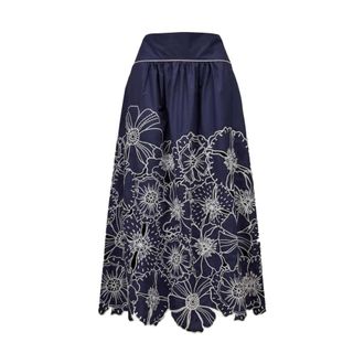 Farm Rio Farm Rio, Femme, Jupes, Bleu, Taille: 40 FR Farm RIO Skirts