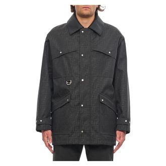 Fendi Herren, Jacken, Grau, MGr&ouml;&szlig;e