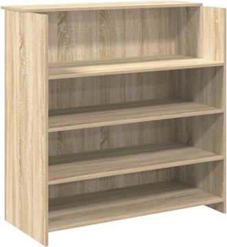 vidaXL Empfangstheke Sonoma-Eiche 100x50x103,5 cm Holzwerkstoff Vidaxl