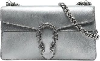 Gucci Pre-owned Sac bandouli&egrave;re Dionysus - Femme - Pre-owned - Gris - Taille: ONE Size