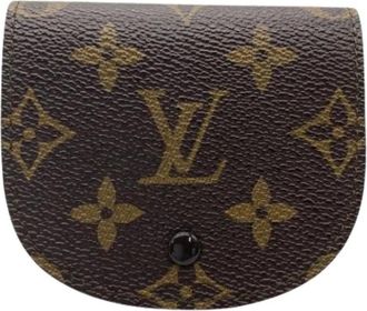 Louis Vuitton unisex, Pre-owned, Brun, Taille: ONE Size Portefeuille en toile Pre-owned