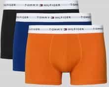 Tommy Hilfiger Slim Fit Trunks aus Baumwoll-Mix im 3er-Pack