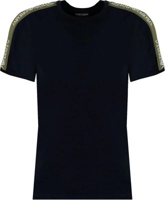 Emporio Armani Loungewear T-Shirt - - Tops - Herren - Blau - M