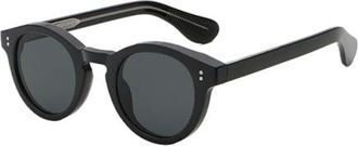 Generic Lunettes De Soleil Rondes UV400 For Hommes Et Femmes, Id&eacute;ales For Les Activit&eacute;s De Plein Air, Les F&ecirc;tes, Le Sport Et Le Shopping.(Black)