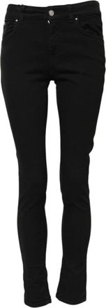 Dolce & Gabbana Femme, Jeans, Noir, Taille: 34 FR Jean Skinny Noir avec Fermeture Éclair