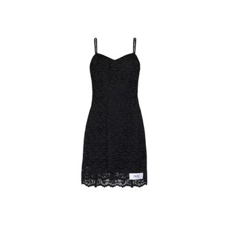 Dolce & Gabbana Robe Courte en Dentelle X Kim - Femme - Robes - Noir - Taille: 40 FR