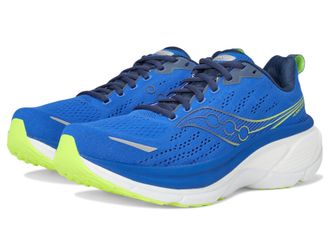 Saucony Herren Hurricane 25 Sneaker, Lapis/Citron, 47 EU