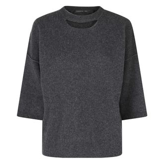 Federica Tosi Rundhals-Strickware - - Knitwear - Damen - Grau - XS