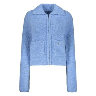 Low Classic Klassische Woll-Zip-Jacke - - Jackets - Damen - Blau - M