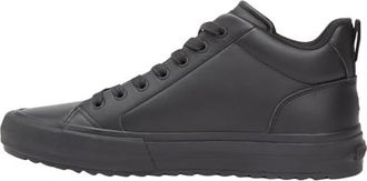 Tommy Hilfiger Homme Nu Harlem Street Cleat Mid 3A Fm0Fm05704 mi-Haut, Black (Black), 42 EU