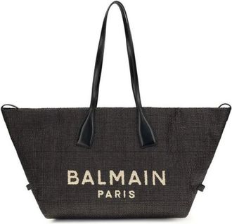 Balmain Femme, Sacs, Noir, Taille: ONE Size Track Tote Bag