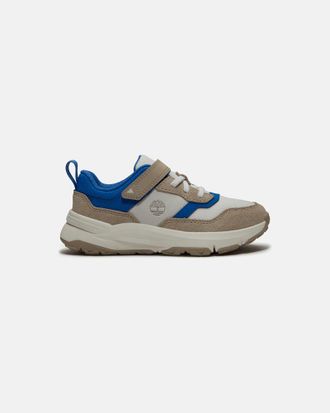 Timberland Motion Ledge Sneaker mit Klettverschluss f&uuml;r Kinder in Wei&szlig;/Blau, Wei&szlig;, Gr&ouml;&szlig;e