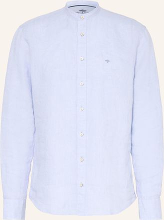 Fynch-Hatton Fynch-Hatton Leinenhemd Regular Fit blau