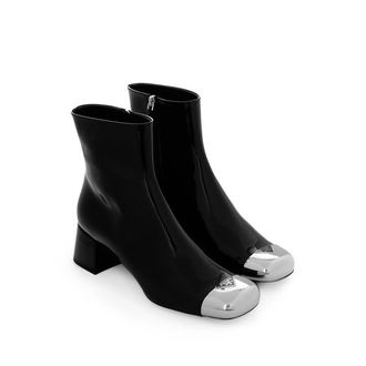 Prada Bottines en cuir verni