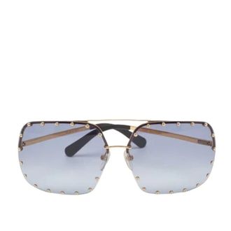 Louis Vuitton Lunettes de soleil en tissu Pre-owned - Femme - Pre-owned - Bleu - Taille: ONE Size