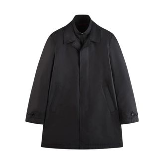 Fay Homme, Manteaux, Noir, Taille: XL Trench Morning Coat