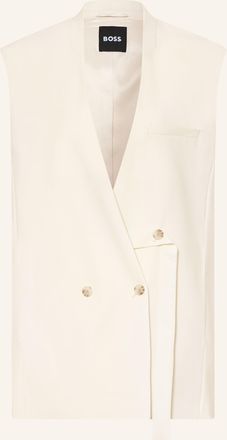 HUGO BOSS Blazerweste Jawikiri weiss