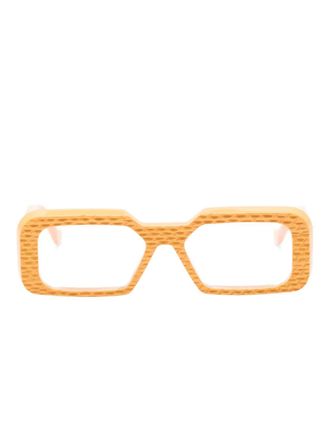 Vava WL0051 Picotado Brille mit eckigem Gestell - Gelb