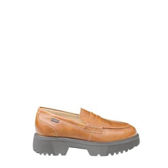 Nero Giardini Italienische Leder-Mokassins mit DryGo-Technologie - - Shoes - Damen - Braun - 36 EU
