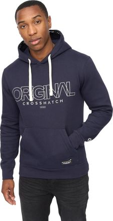 Crosshatch Carrimoore Kapuzenpullover f&uuml;r Herren (Marine)