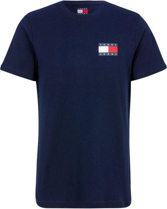 Tommy Jeans T-Shirt TJM SLIM ESSENTIAL FLAG TEE EXT Mit Rundhalsausschnitt