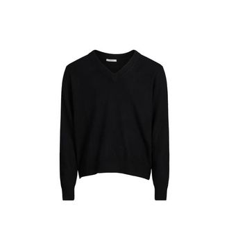 Entire studios Pull col V en laine m&eacute;rinos et cachemire
